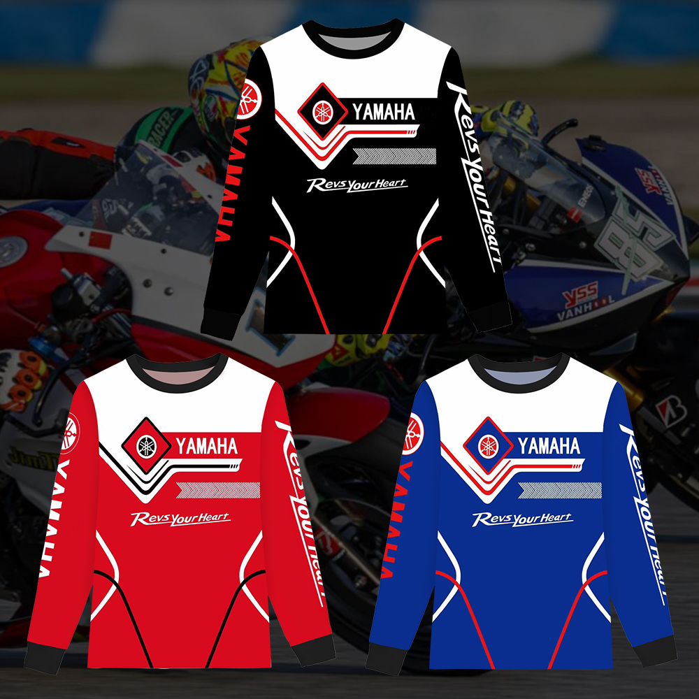 ICM #8032 Long-sleeve motor Cycling Jersey Racing Bike Ride Motorcycle ...