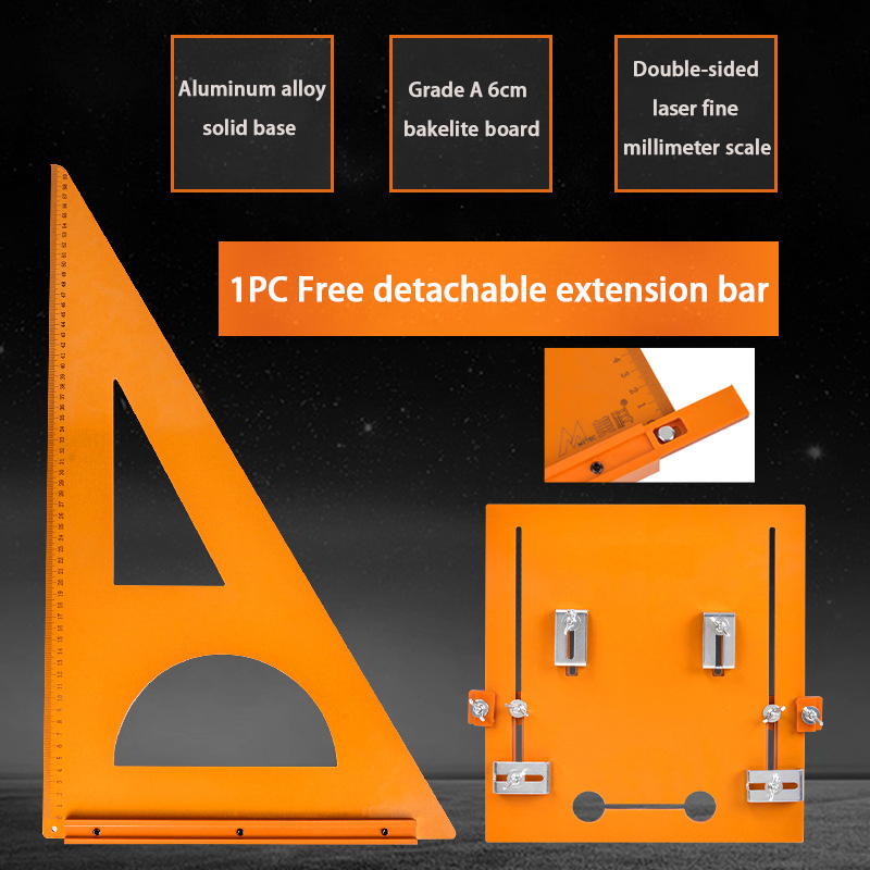 Triangle Ruler Woodworking Ruler Precision Measuring Tools Triangle ...