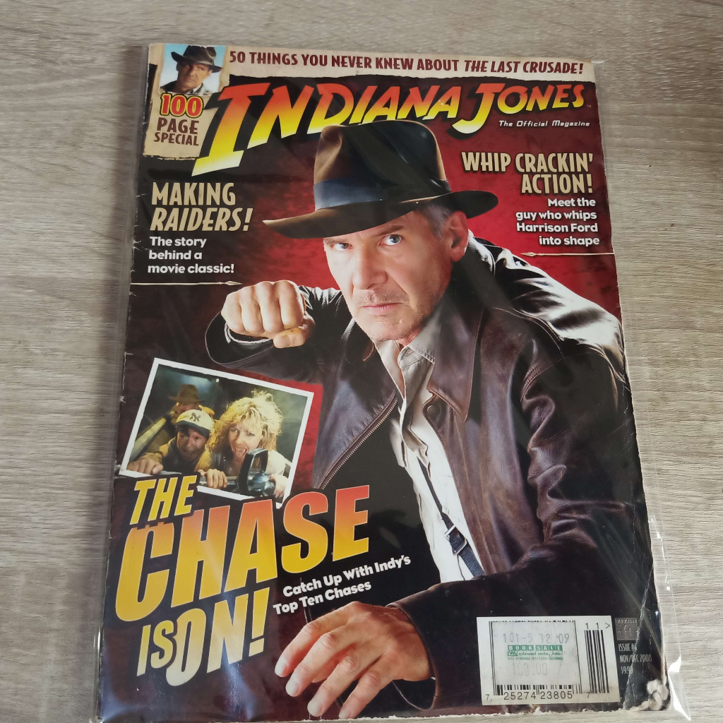 Indiana Jones Official Magazine #4 - 100 page special - Harrison Ford ...