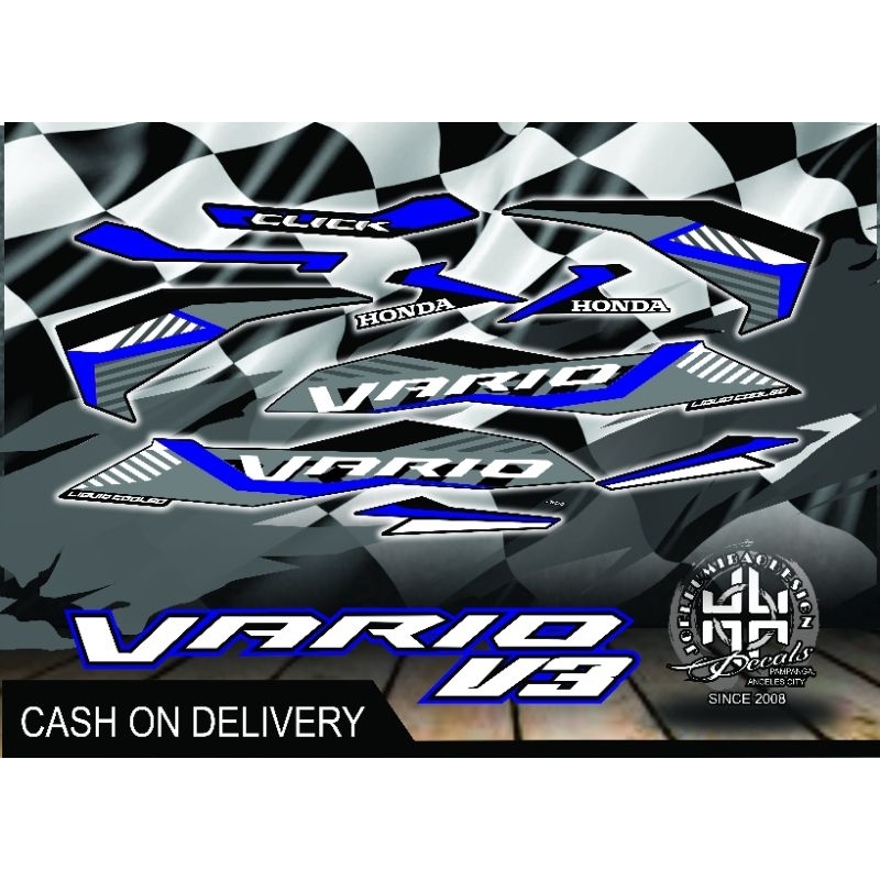 vario click v3 version 3 decal sticker | Shopee Philippines