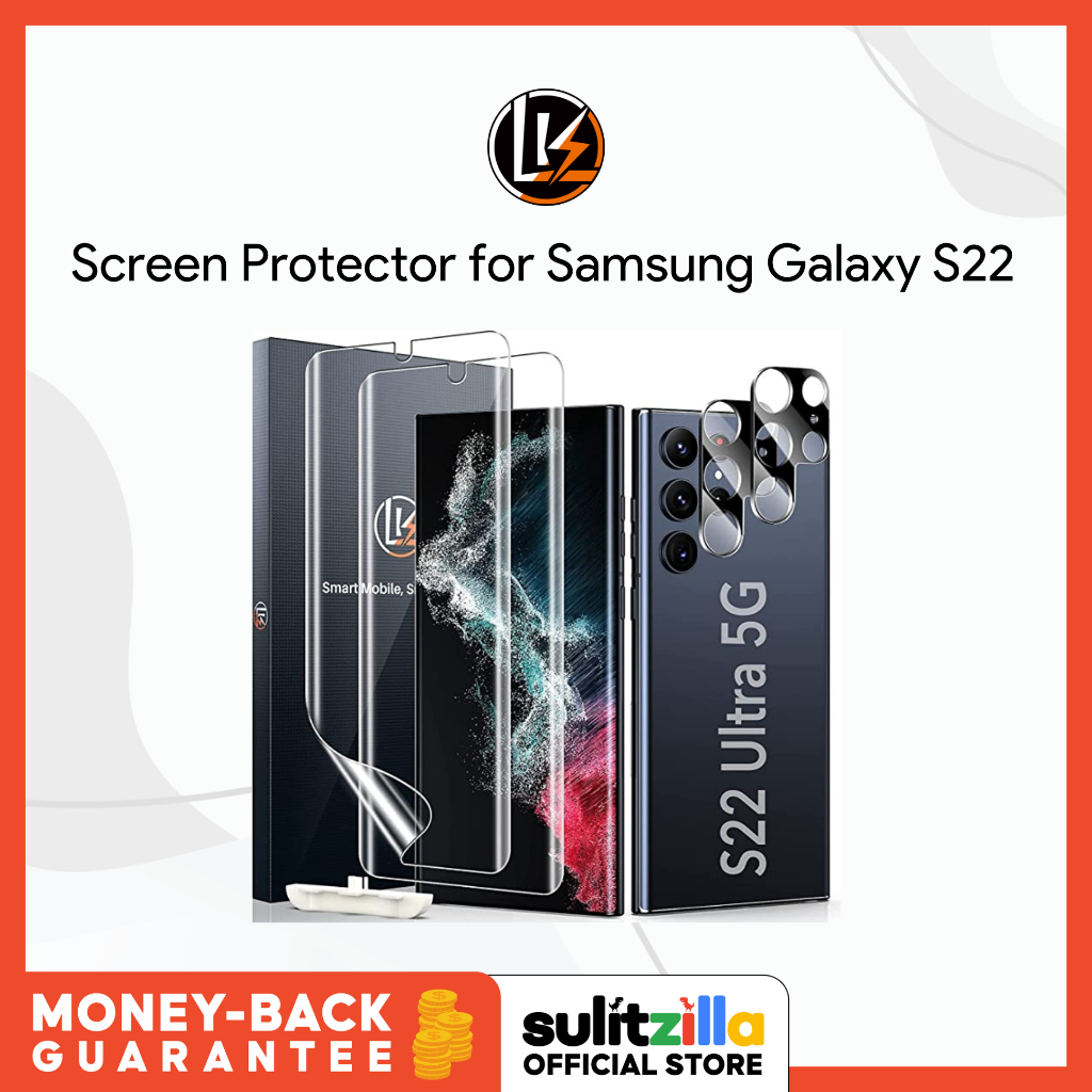 LK Screen Protector for Samsung Galaxy S22 Ultra 5G (2+2 Pack) | Shopee ...