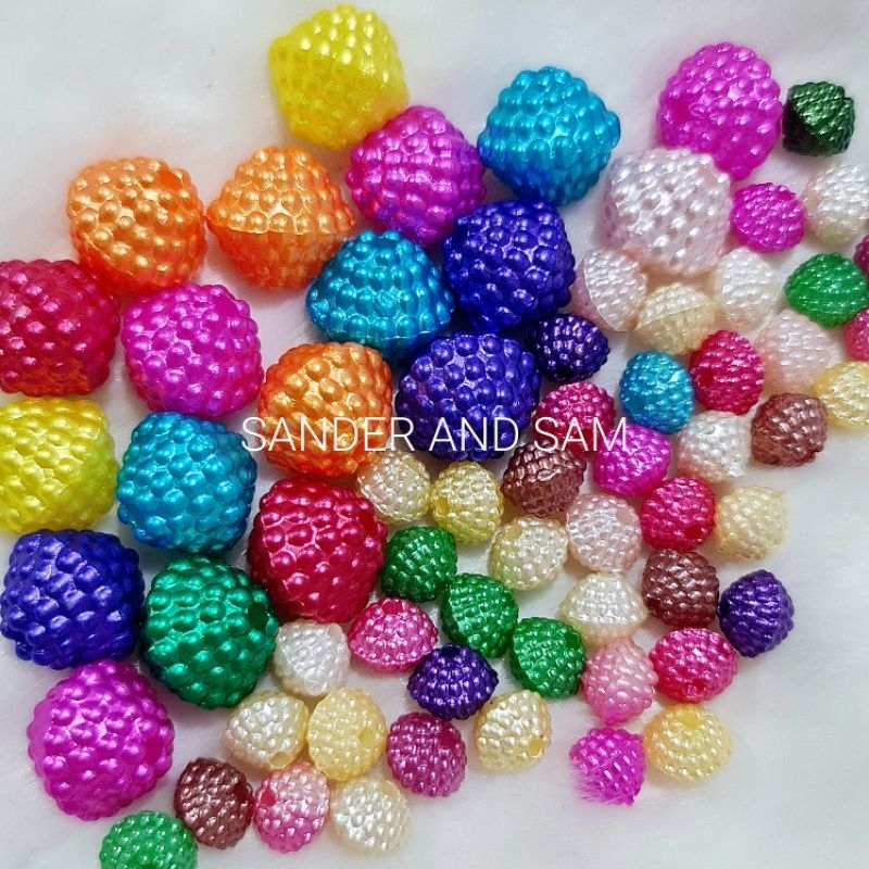 Pave Pearl Assorted Color Charms Beads Ornaments | Shopee Philippines