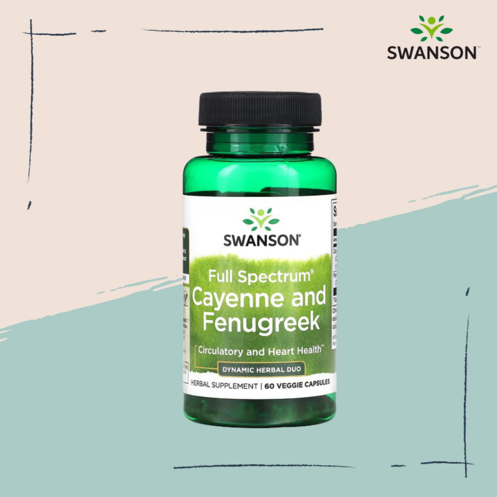 Swanson Ph | Swanson, Full Spectrum Cayenne and Fenugreek, 60 Veggie ...