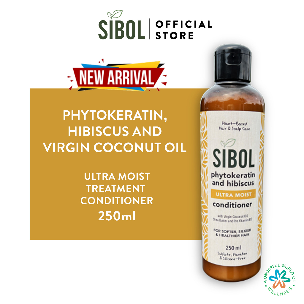 Sibol Ultra Moist Conditioner Liquid 250ml Phytokeratin & Hibiscus ...