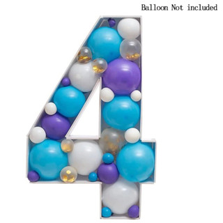 93cm DIY Number Box in KT Board Birthday Party Decoration Baby Shower ...