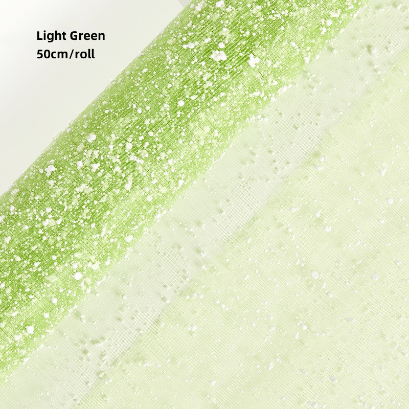 Snow Dot Gauze Bouquet Packaging Material Package Handmade DIY Flower ...