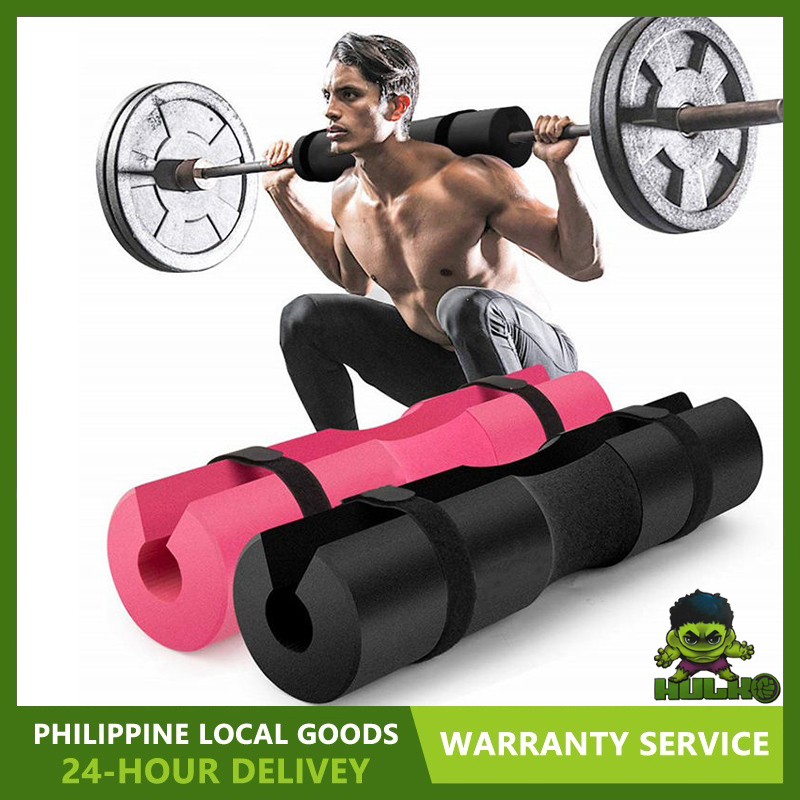 Barbell Pad Foam Sponge Padded Cover Gym WeightLifting Shoulder Back ...