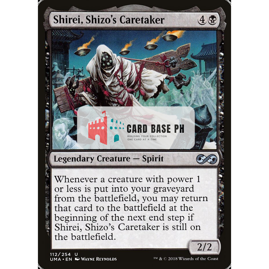 Shirei, Shizo's Caretaker - Magic the Gathering Trading Card | Shopee ...