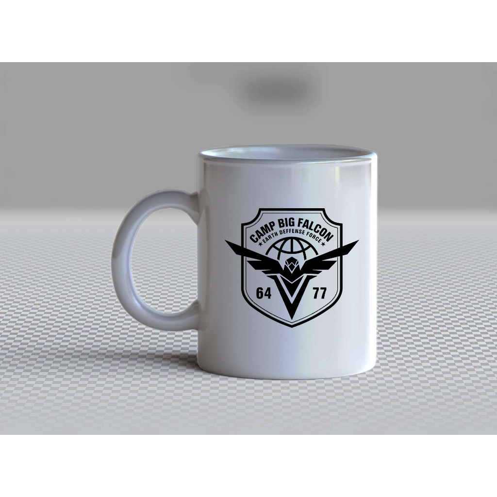 Voltes V Legacy Camp Big Falcon White Mug | Shopee Philippines