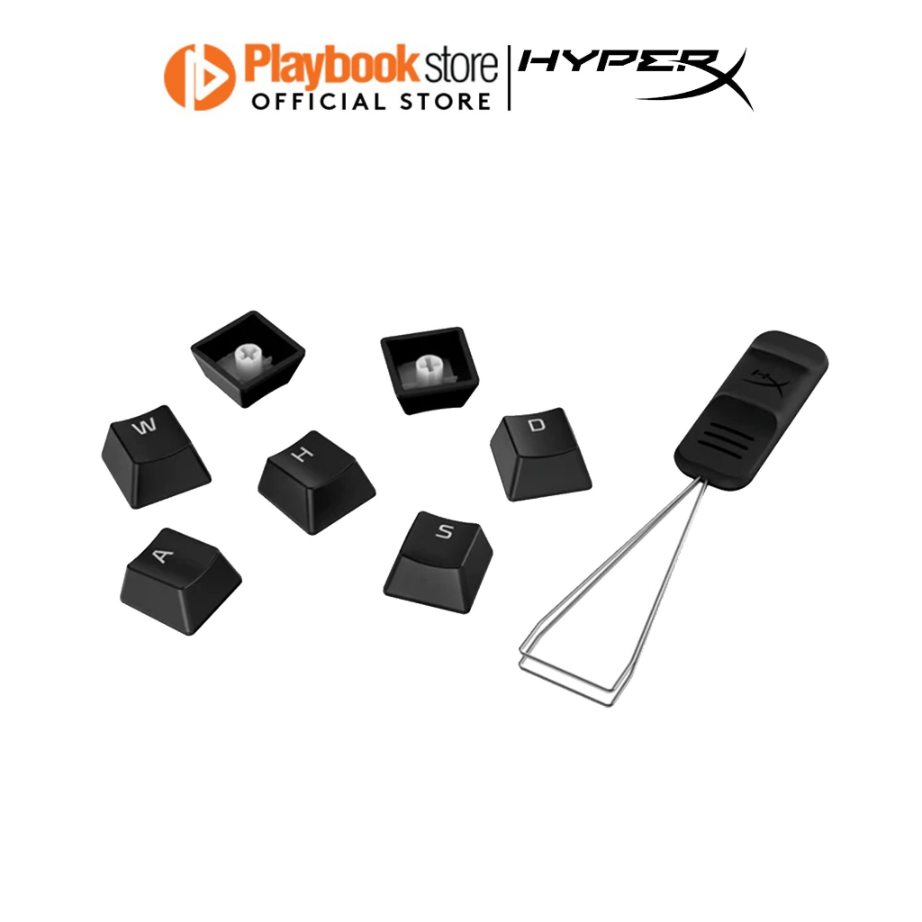 HyperX Full Key Set Keycaps 104 Keys Durable Double Shot PBT Material ...