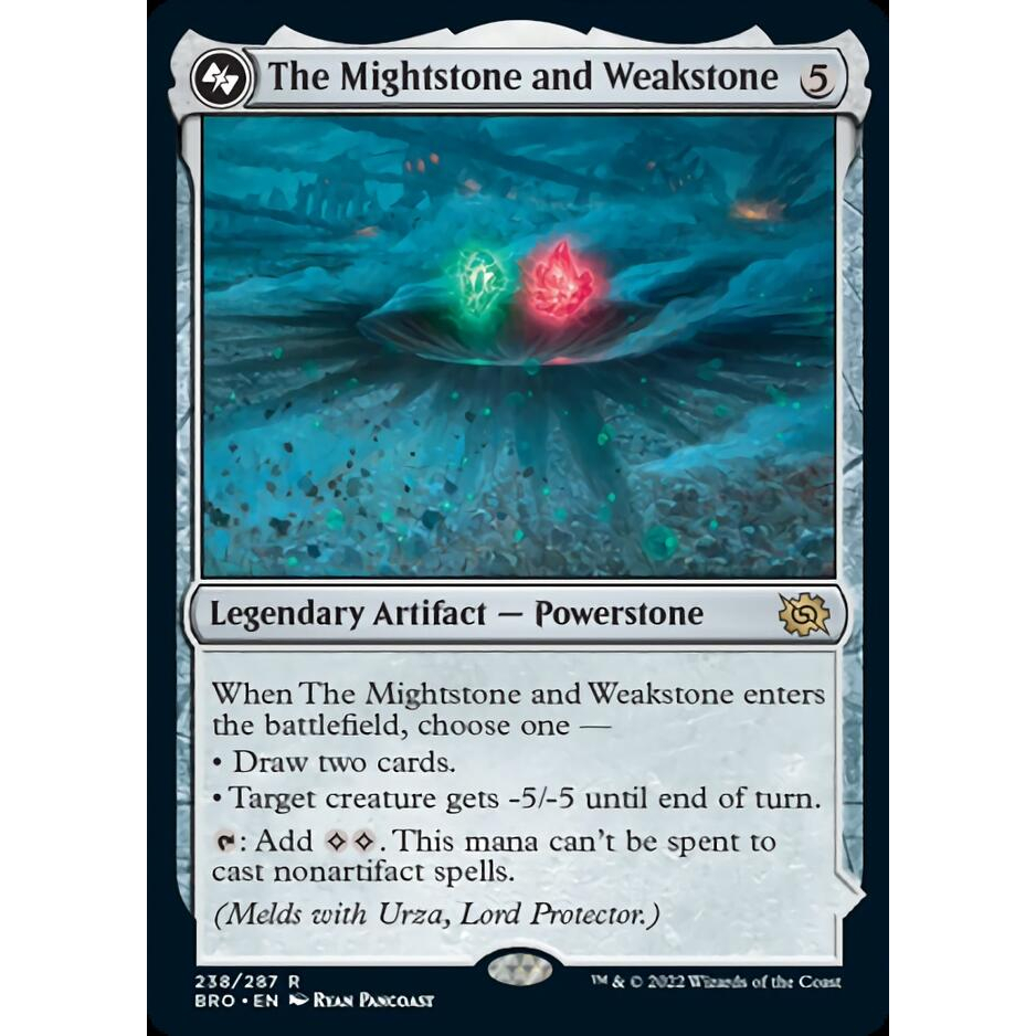 The Mightstone and Weakstone - The Brothers' War (BRR) | Shopee Philippines