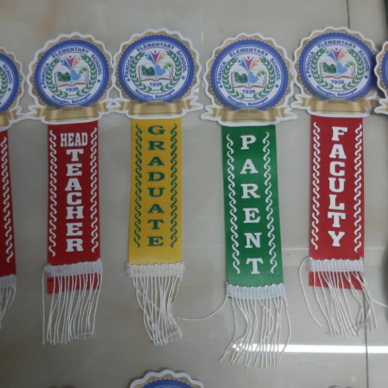 CUSTOMIZE RIBBON AWARD for recognition, graduation etc | Shopee Philippines
