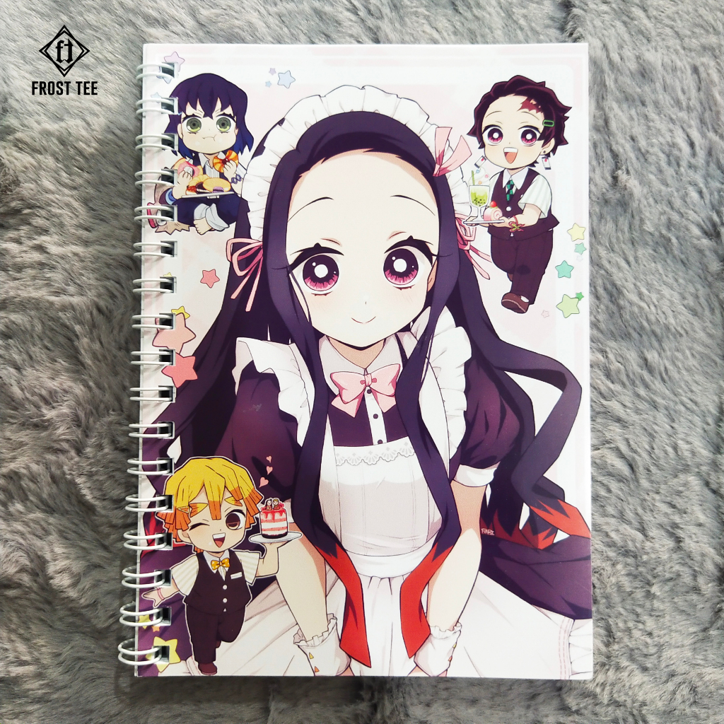 Demon Slayer Anime Notebook Hashira Tanjiro Nezuko Zenitsu Inosuke ...