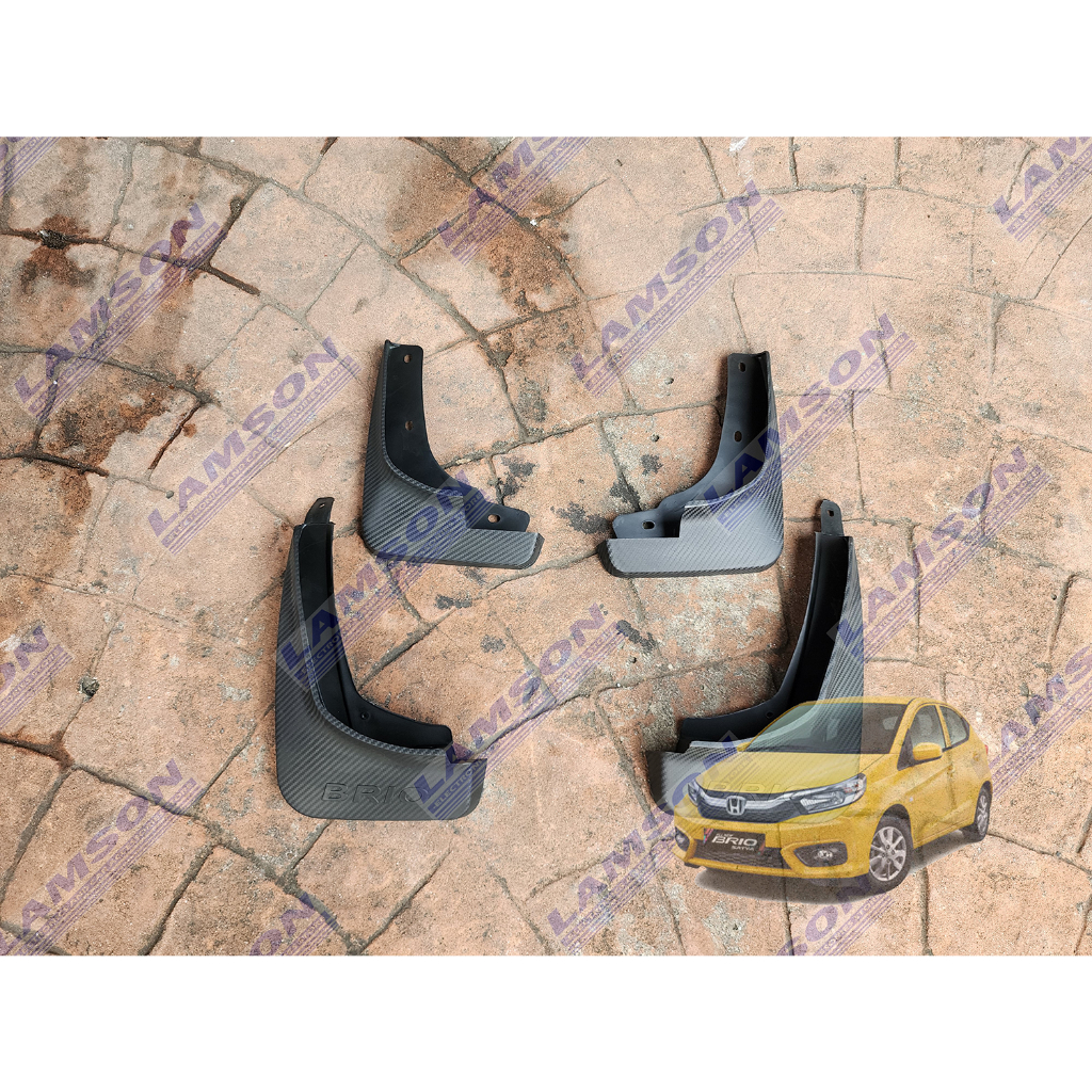Honda Brio 2nd Generation 2019 - 2025 Mudguards (non-RS) | Shopee ...