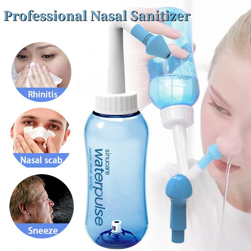 Nasal Wash Nose Wash Neti Pot Sinus Allergies Relief Wash Cleaner Nasal ...