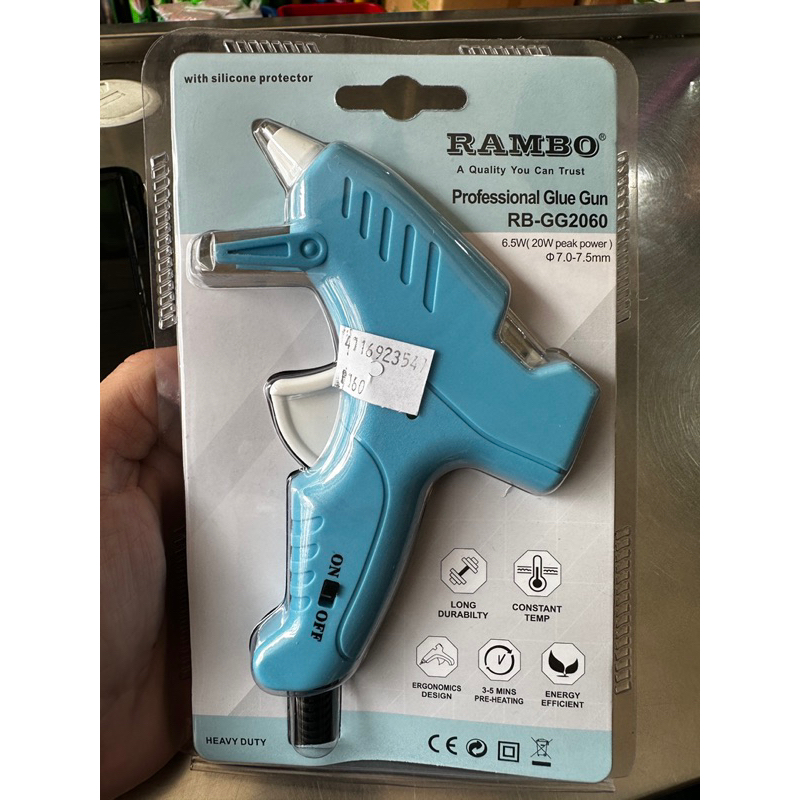 RAMBO Professional Glue Gun for Small Glue Stick | Shopee Philippines