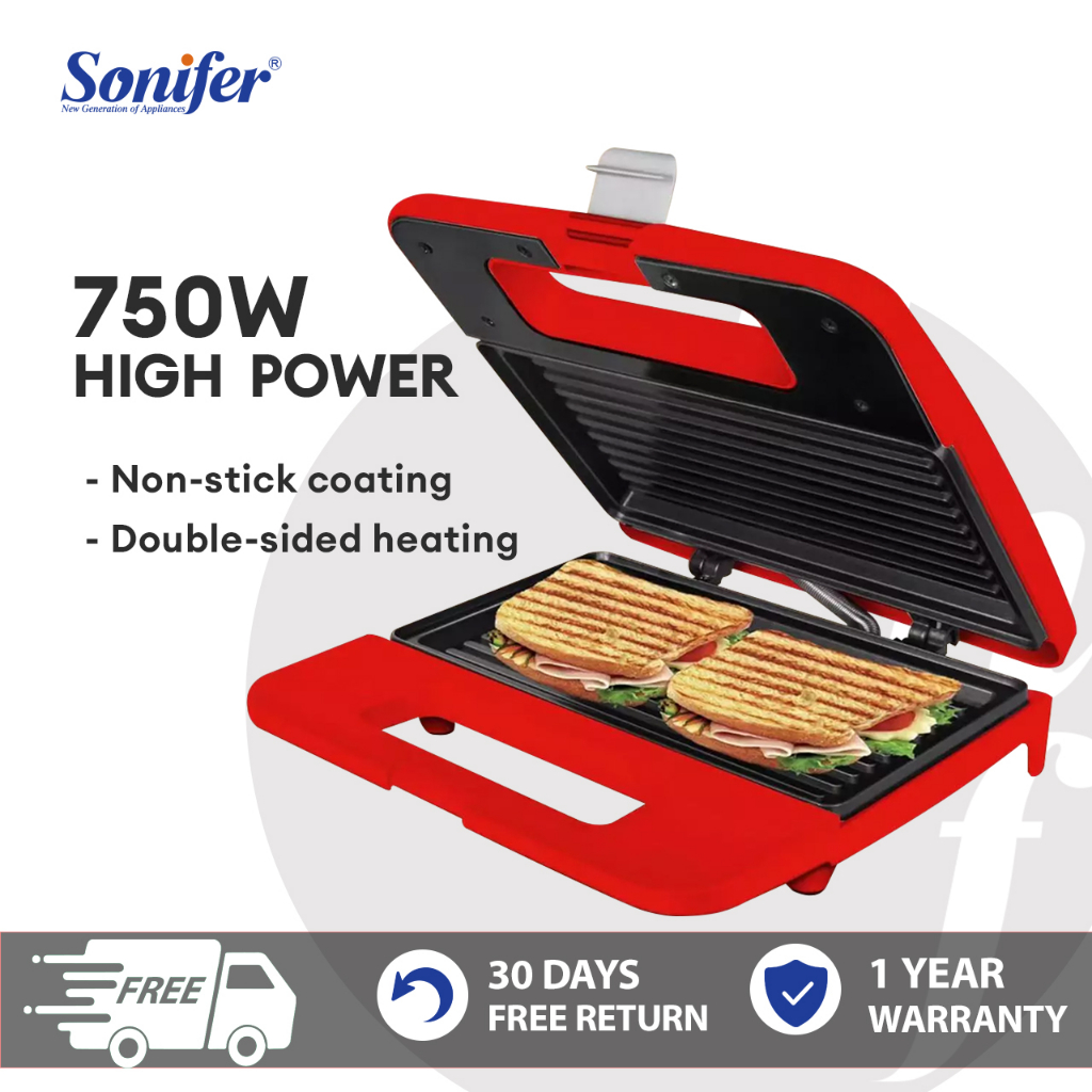 Sonifer home kitchen Bread toaster panini press and Sandwich Maker ...