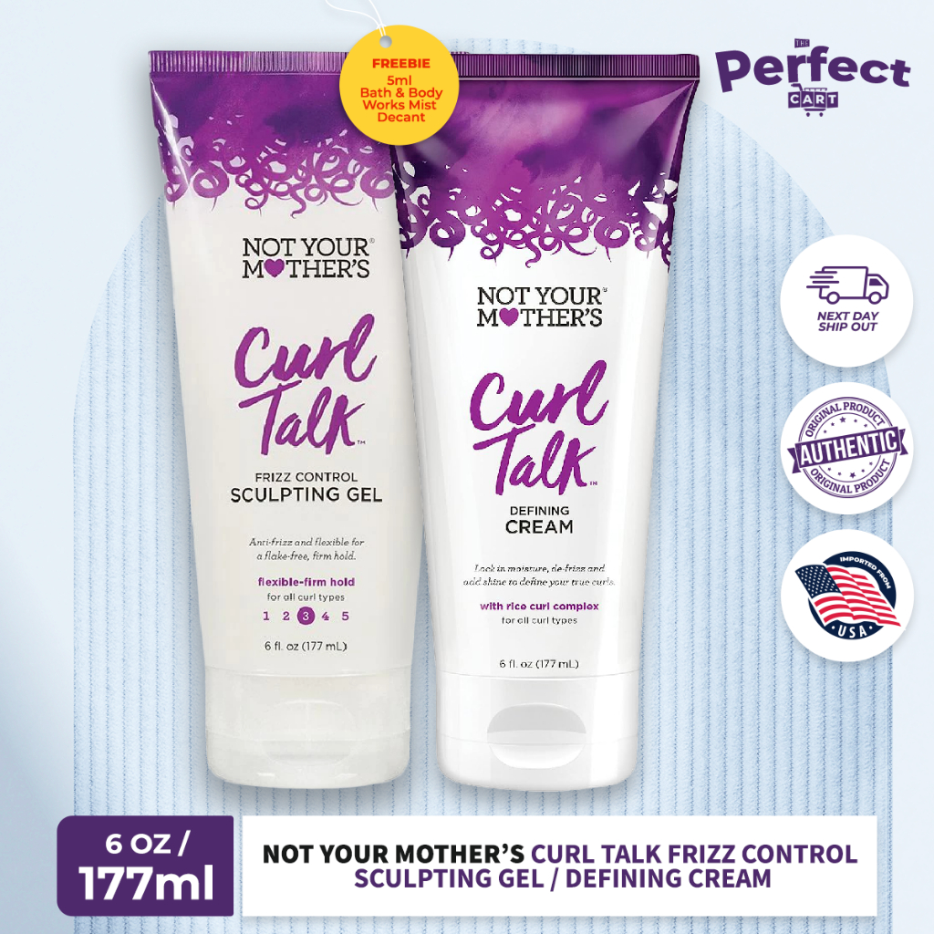 Not Your Mothers Curl Talk Frizz Control Sculpting Gel Defining