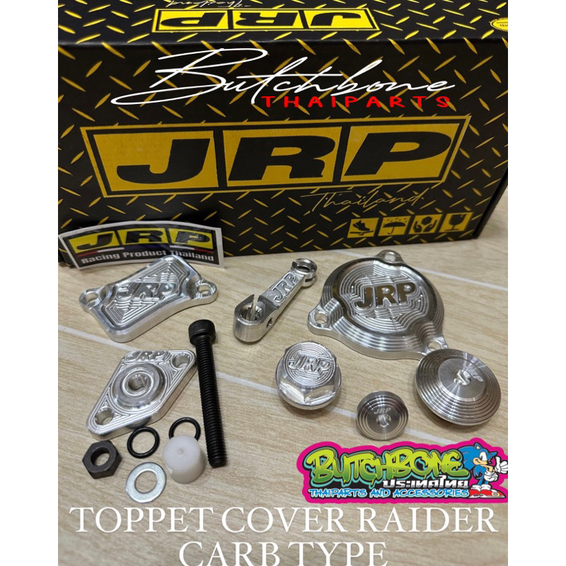 JRP TOPPET COVER SET RAIDER 150 CARB TYPE-F.i (VERSION 2) | Shopee ...
