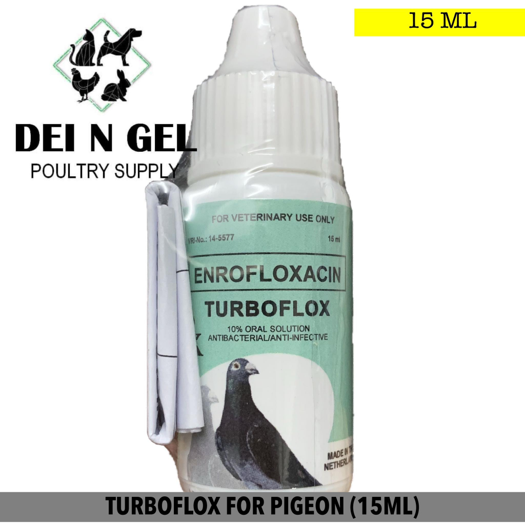 TURBOFLOX FOR PIGEON RESPIRATORY (15ML) | Shopee Philippines