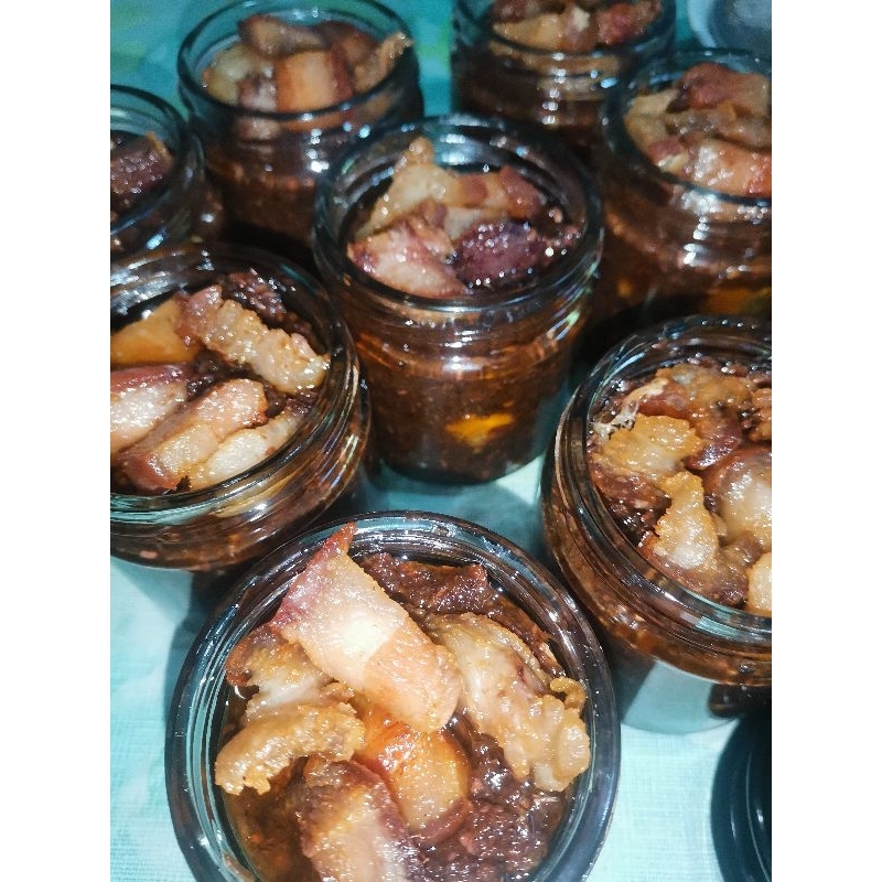 AA BAGOONG ALAMANG with PORK and CHICHARON (SWEET AND SPICY) | Shopee ...