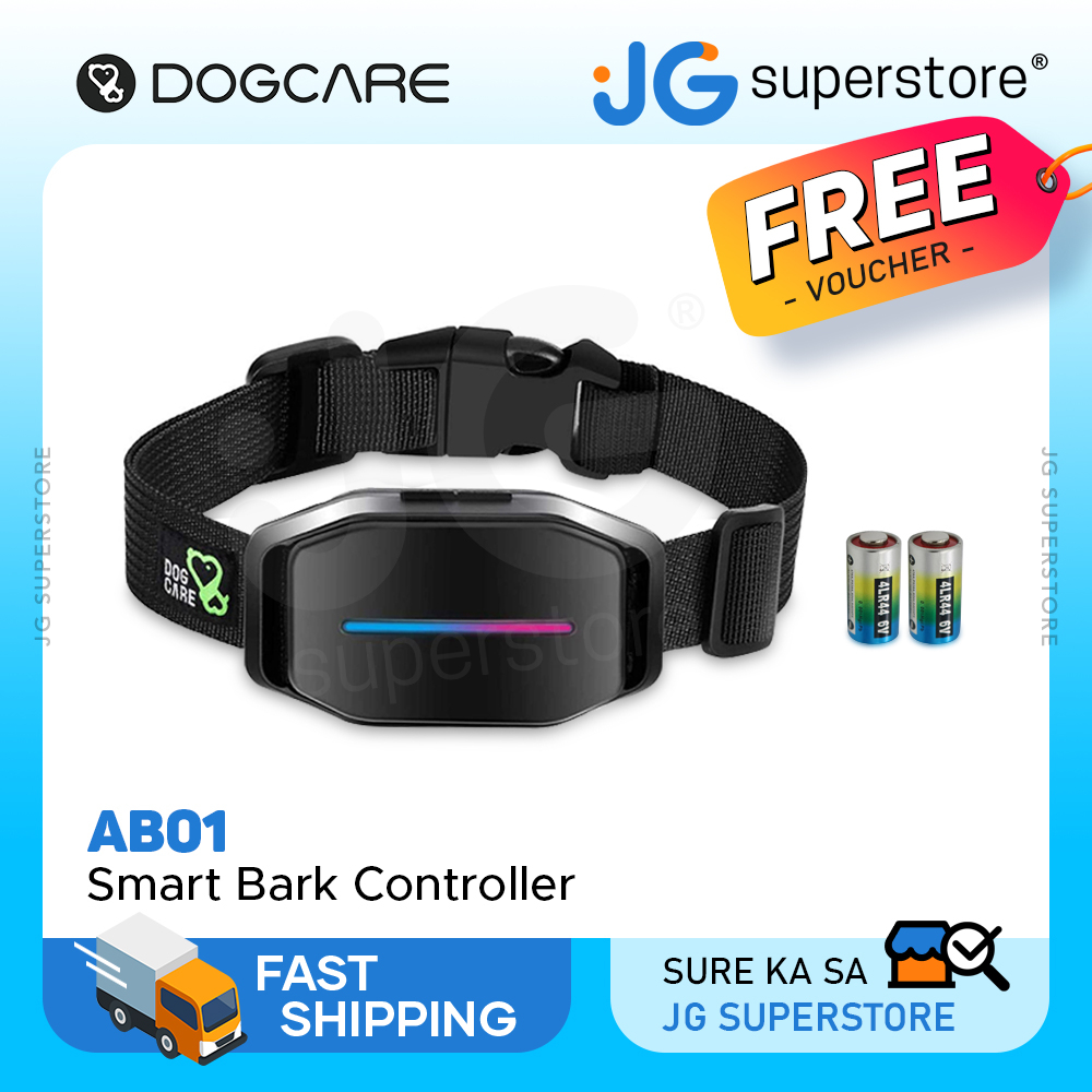 Dog Care AB01 Automatic Smart Bark Collar Controller with Dual Mode Intelligent Bark Control ...