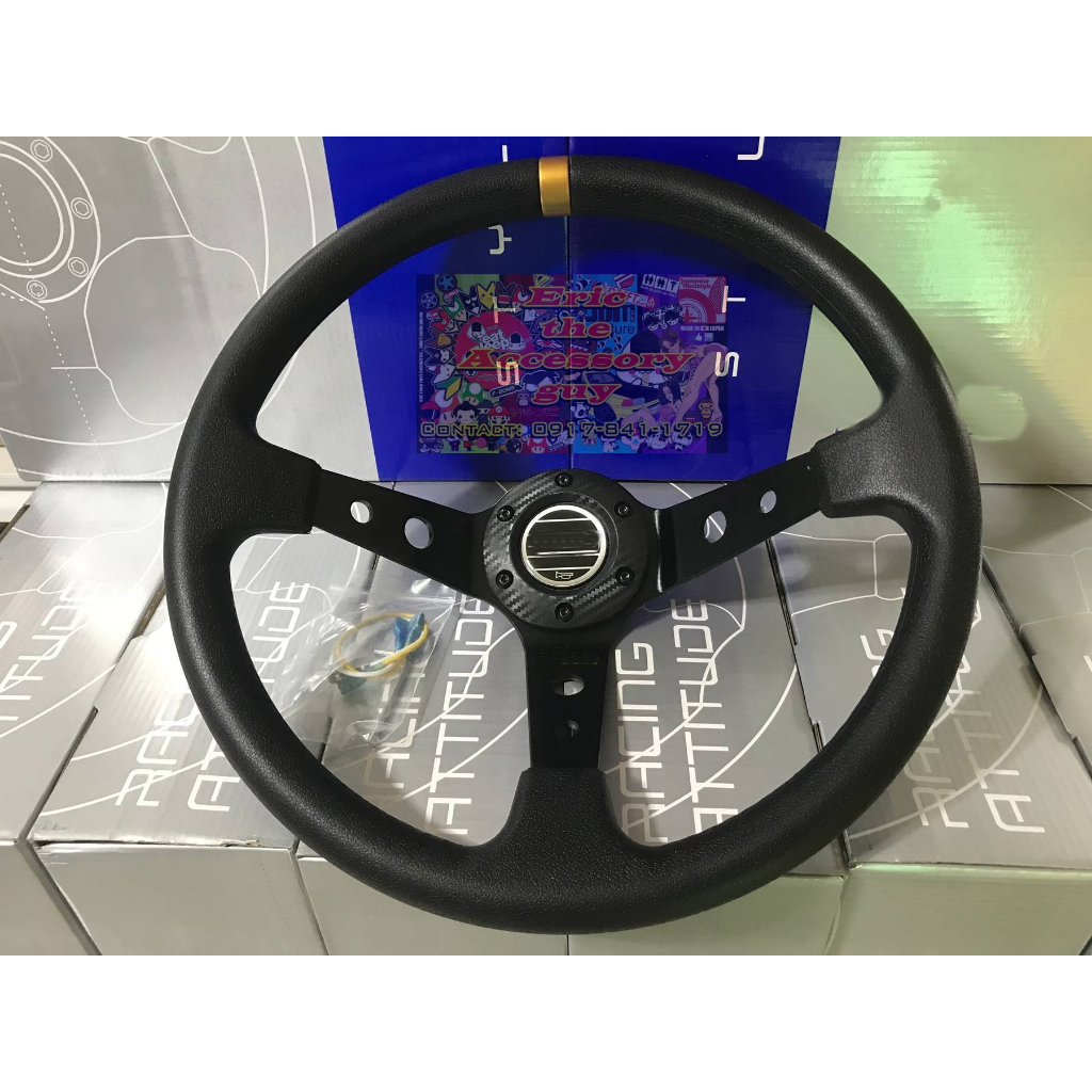 Sports Premium Drift Type Steering wheel (Yellow) | Shopee Philippines