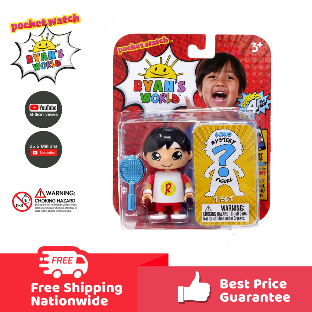 Ryan's World Tennis Pro Ryan Figures 2 Pack Series 4 | Shopee Philippines