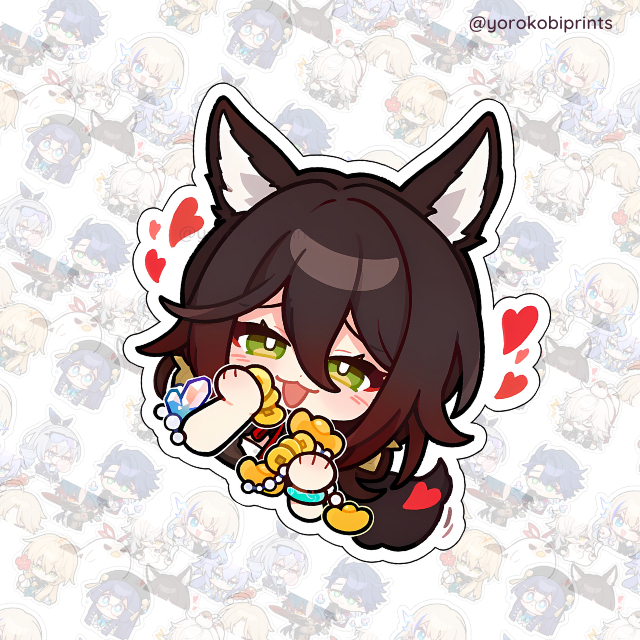 [SET3/7] Honkai: Star Rail - Blade Jing Yuan - Chibi, Emoji ...