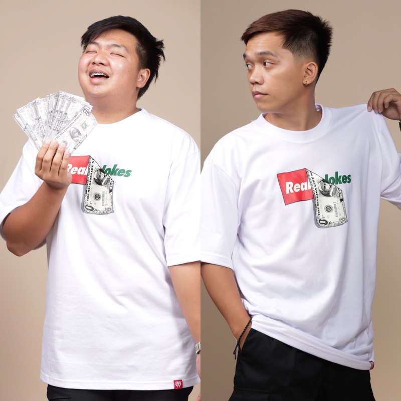Real Jokes Clothing Sticker Money (White) | Shopee Philippines
