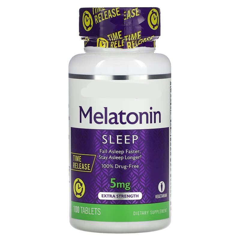 Melatonin Time Release/Fast Dissolve/Extra Strength 1mg 90/100 Tablets ...