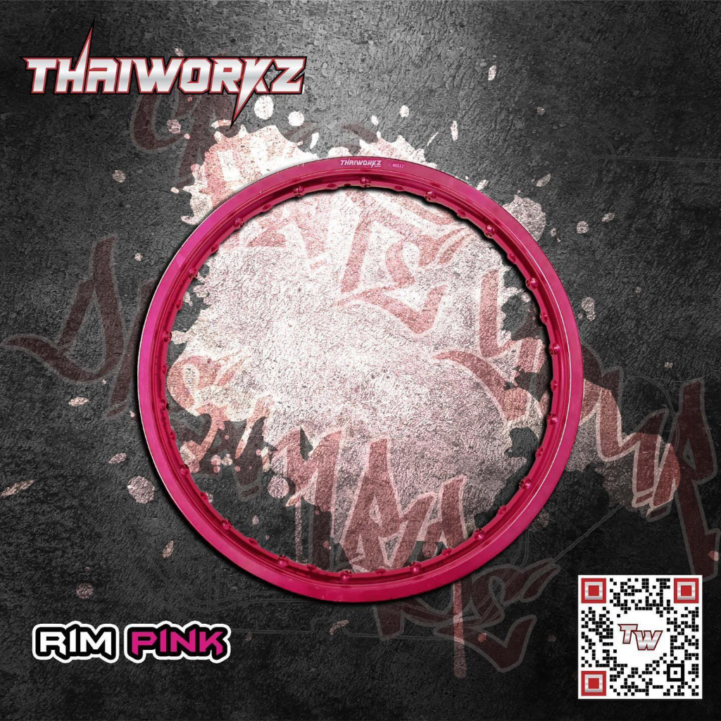 THAIWORKZ ALLOY RIM PINK 1.2X17 (Pair) | Shopee Philippines