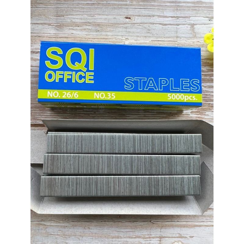 SQI Office Stapler Wire No.35, 26/6 School Supplies 5000pcs/Box Bala ng ...