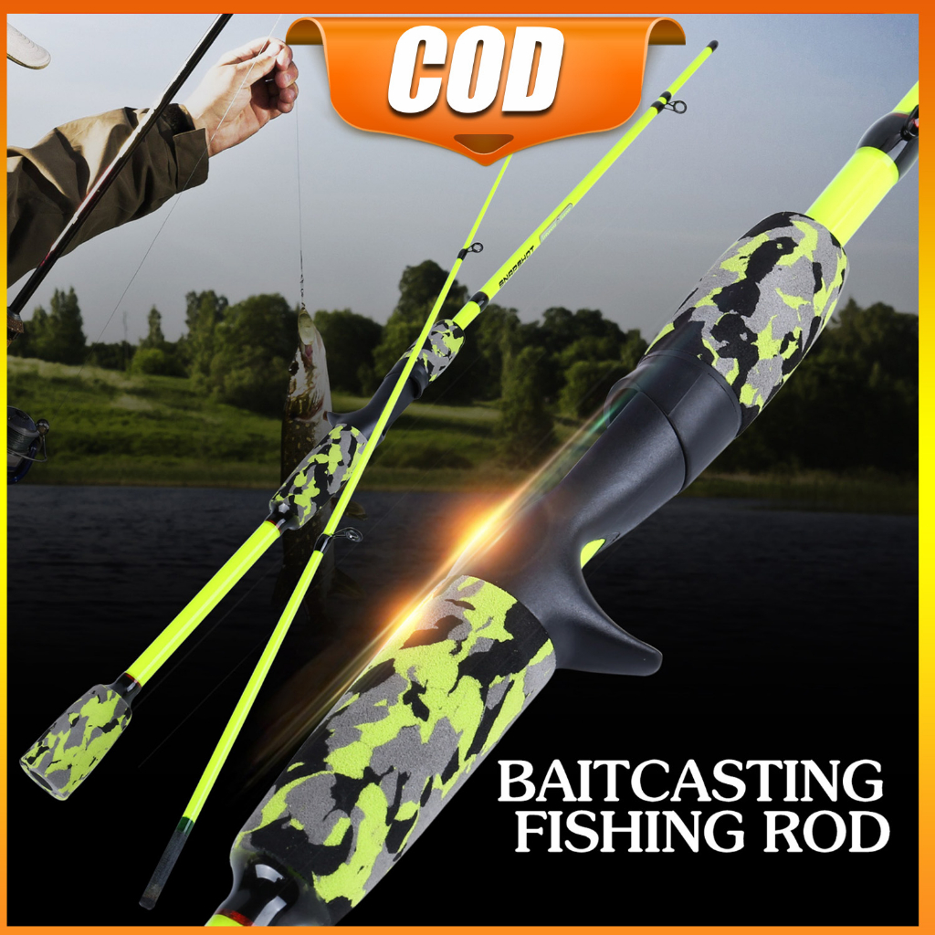 Sougayilang Fishing Rod 2 Section 1.8m EVA Fishing Rod Spinning Baitcasting Rod Fishing Gear ...