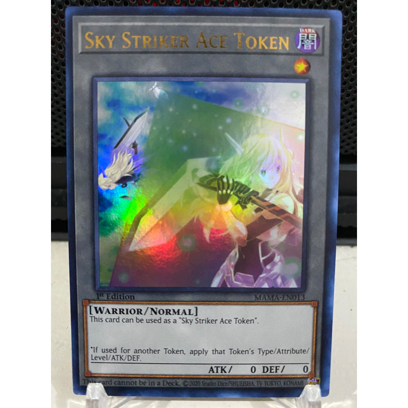 Sky Striker Ace Token - MAMA-EN013 - Ultra Rare 1st Edition | Shopee ...