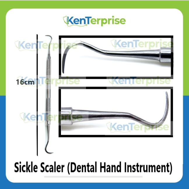 Sickle Scaler (Dental Hand Instrument) | Shopee Philippines