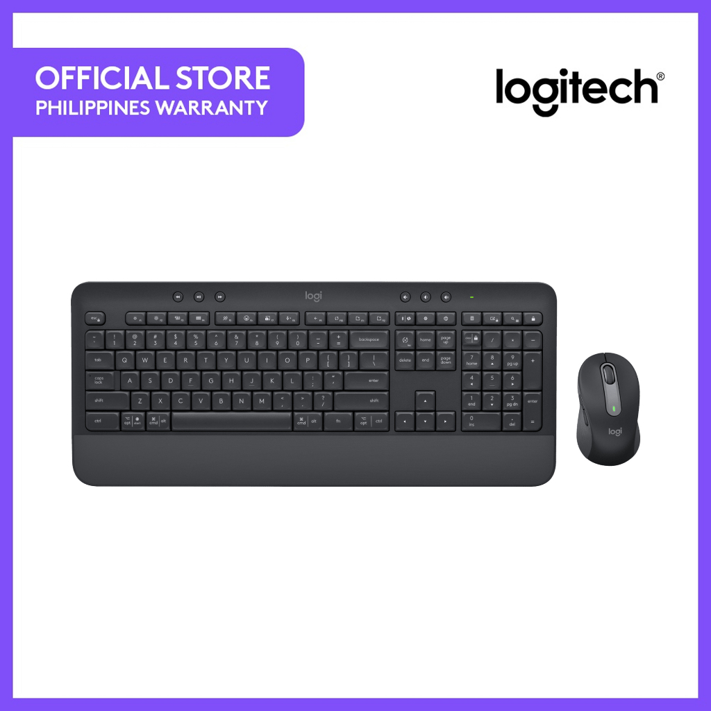 Logitech Signature Mk650 Multi Os Silenttouch For Business Wireless Keyboard And Mouse Combo