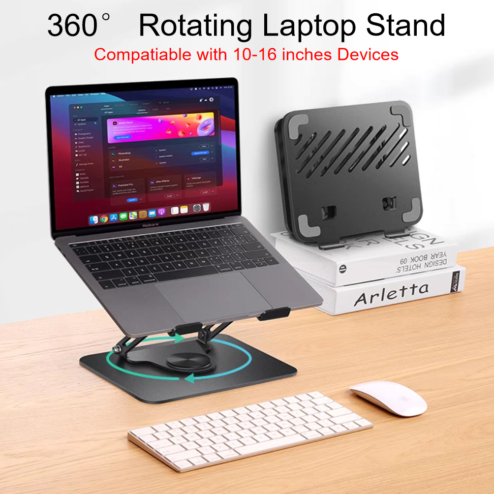 360° Rotation Laptop Stand Laptop Laptop Holder 10-16inches | Shopee ...