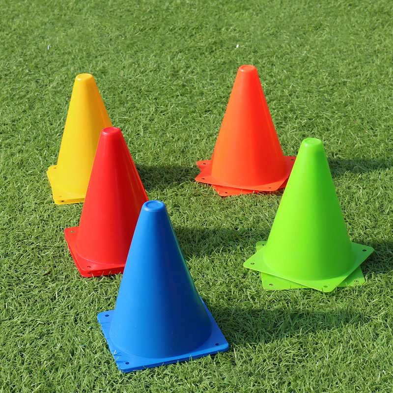 6PCS Agility Cones Soccer Ball Training Cone Plastic Agility Marker ...
