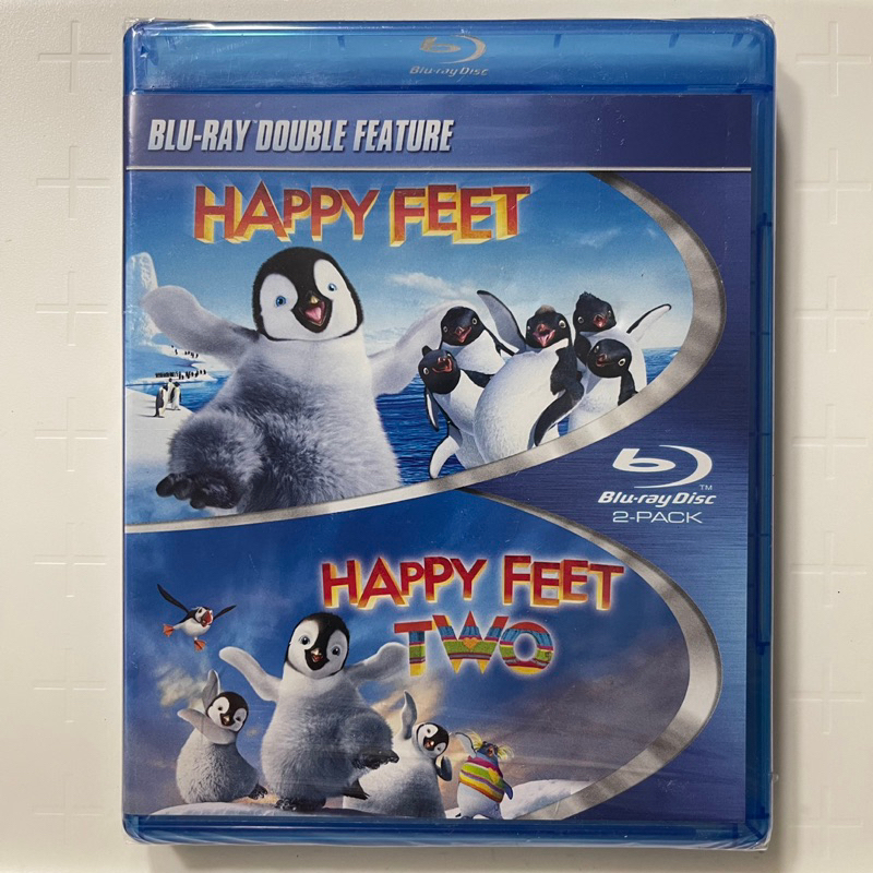 Happy Feet And Happy Feet Two Double Feature Blu-ray Movie (Sealed And ...