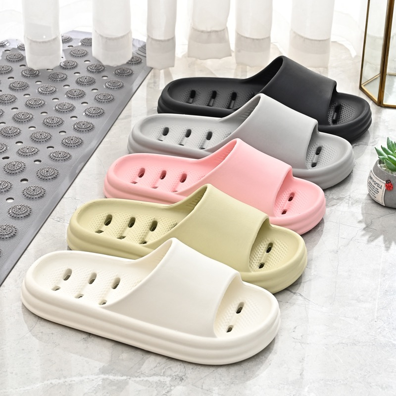 soft hick soled bathroom quick-drying slippers home indoor slippers ...