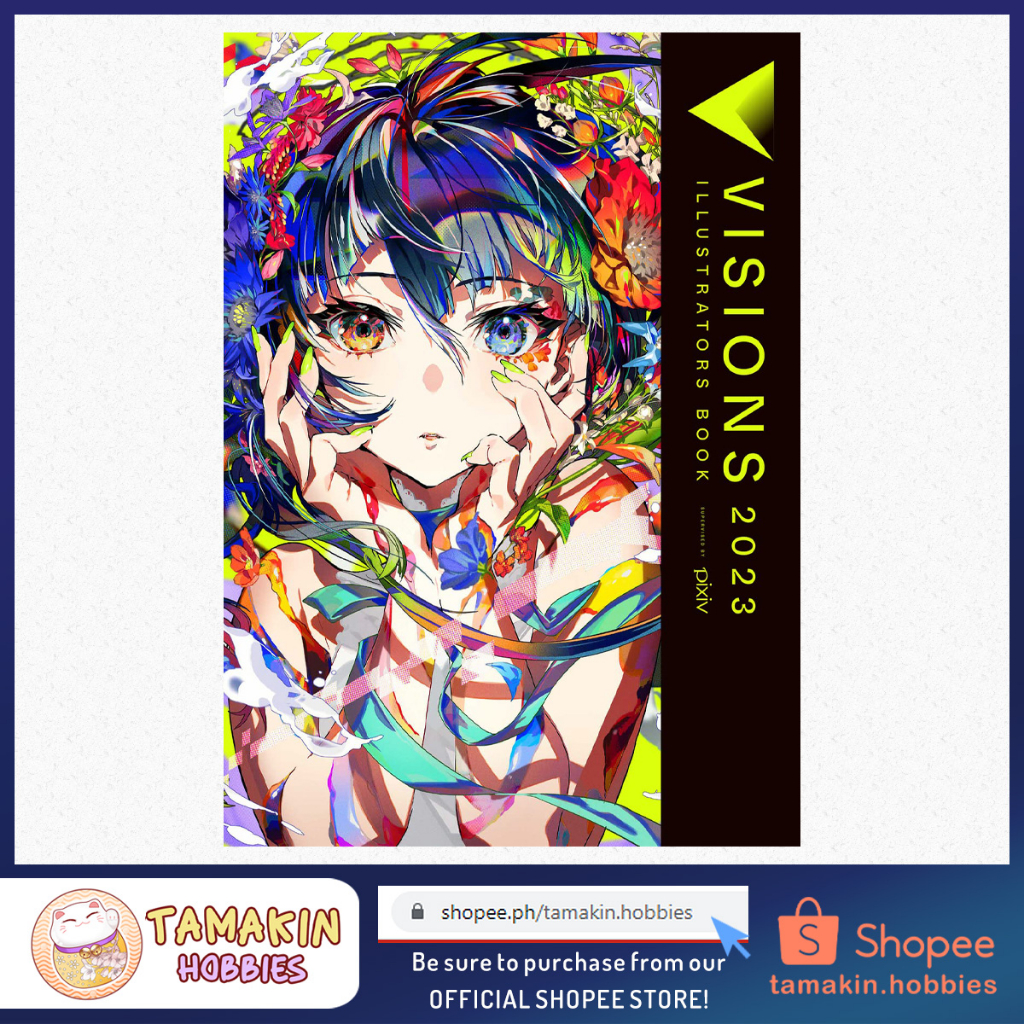VISIONS 2023 ILLUSTRATORS BOOK (Original Art Book) by Pixiv | Shopee ...