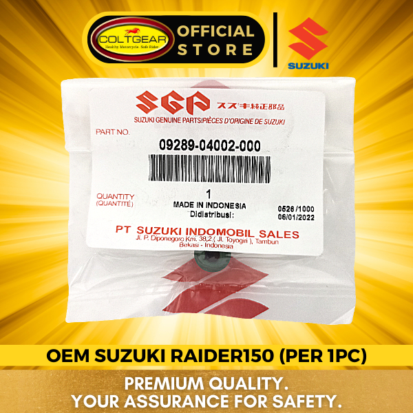 SUZUKI Genuine Parts Valve Seal (1 Piece) for Raider150 [ 09289-04002 ...