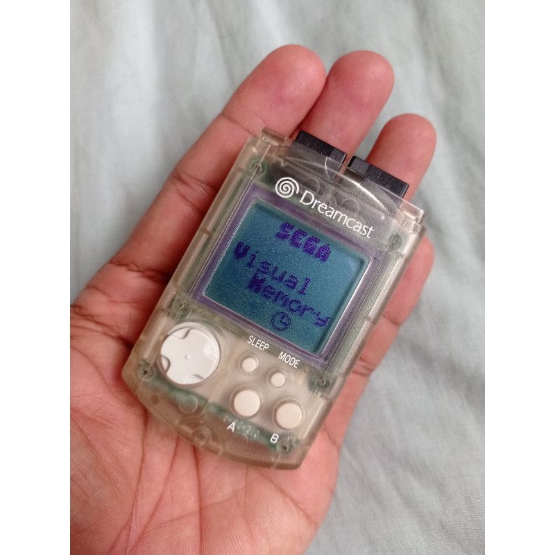 SEGA Dreamcast VMU Original Clear Transparent Japan | Shopee Philippines
