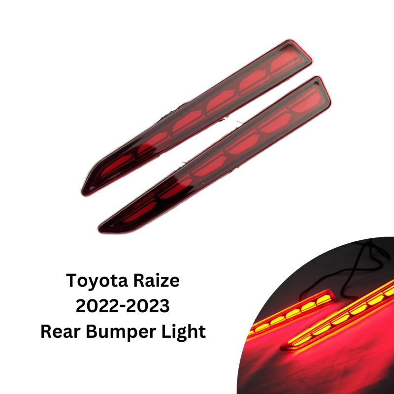 Toyota Raize Rear Bumper Light (2022-2023) | Shopee Philippines
