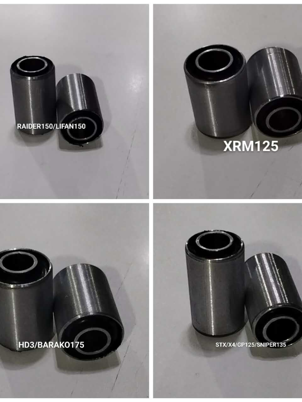 MOTORCYCLE SWING ARM BUSHING STX/X4/GP125/SNIPER135/XRM125/RAIDER150 ...