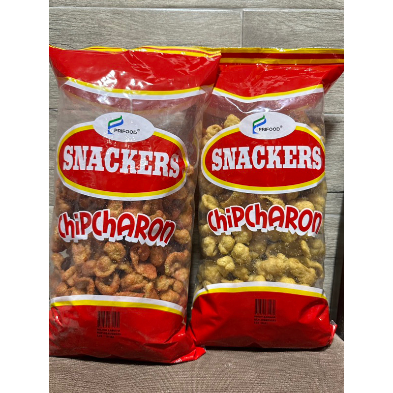 Snackers Chipcharon Siling Labuyo / Pinoy bawang 415g. | Shopee Philippines
