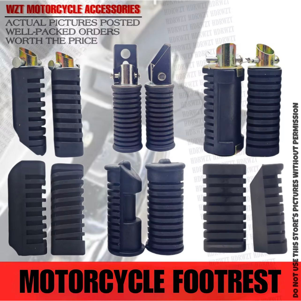 CSL FOOTREST / RUBBER REST REAR & FRONT FOR CT100 , XRM & TMX ...