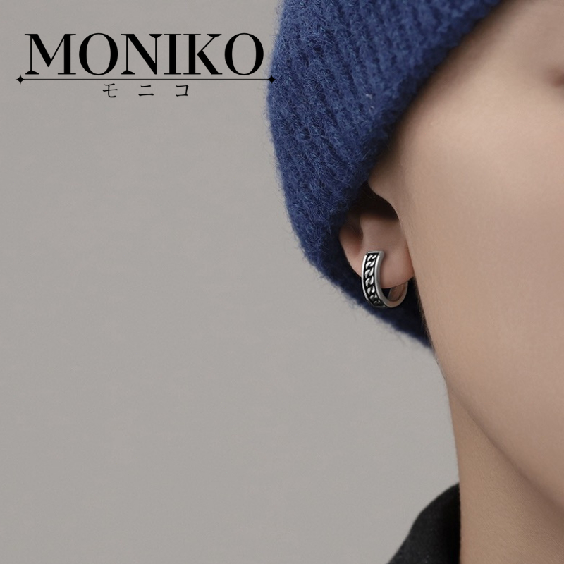 MONIKO Original design retro cool and minimalist earrings suitable for ...