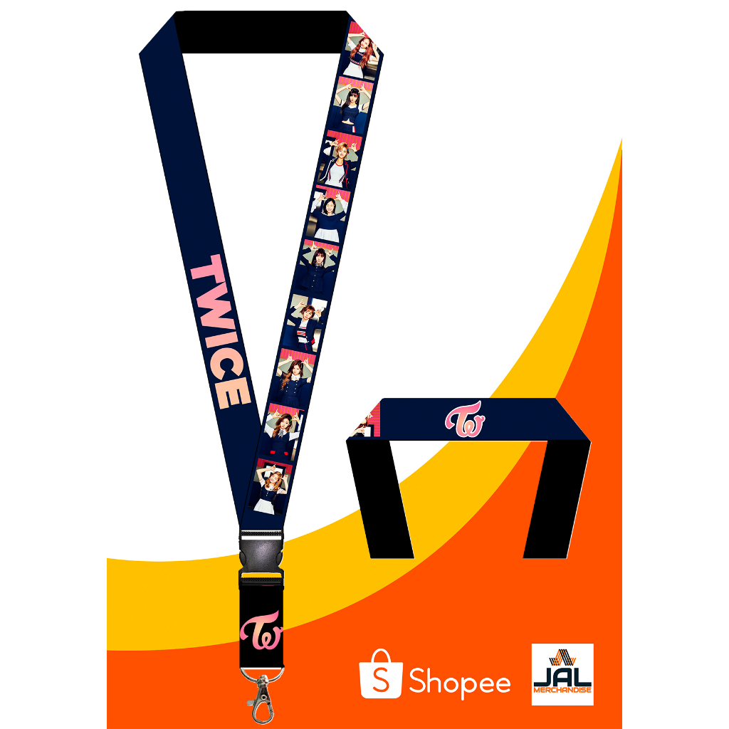 TWICE ID lace design ID lanyard | Shopee Philippines